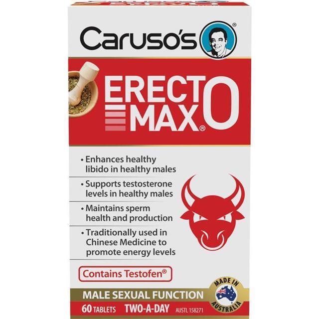 Buy Carusos Erecto MAX 60 Tablets online at Chemist Warehouse