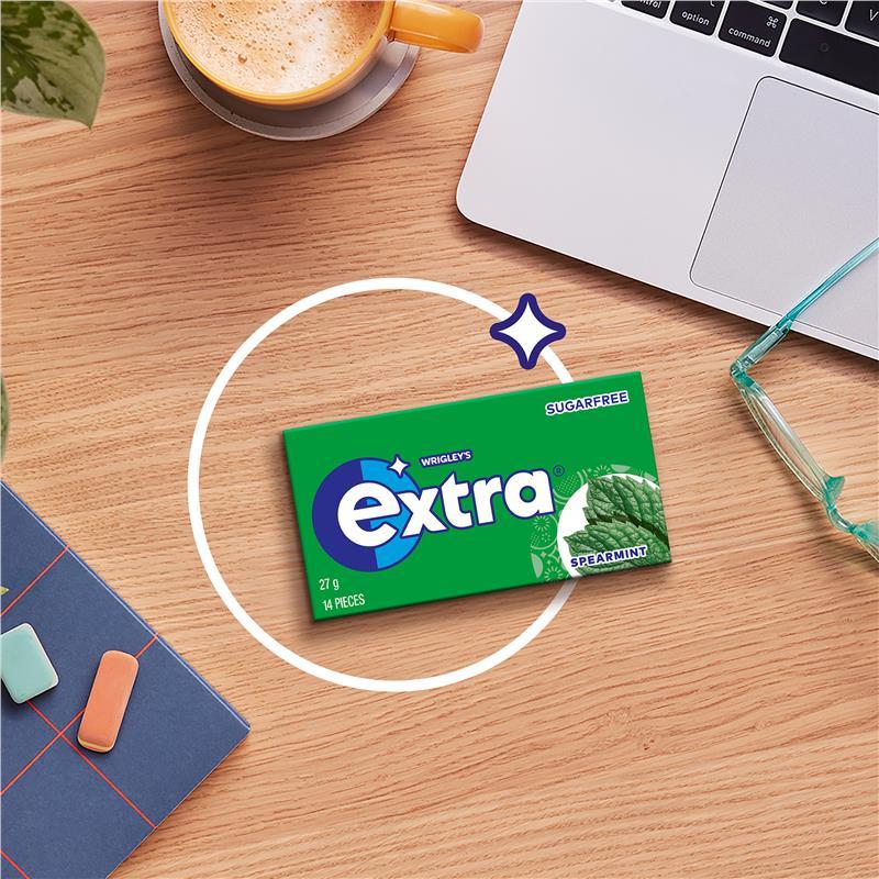 Buy Extra Envelope Spearmint Gum 27g online at Chemist Warehouse