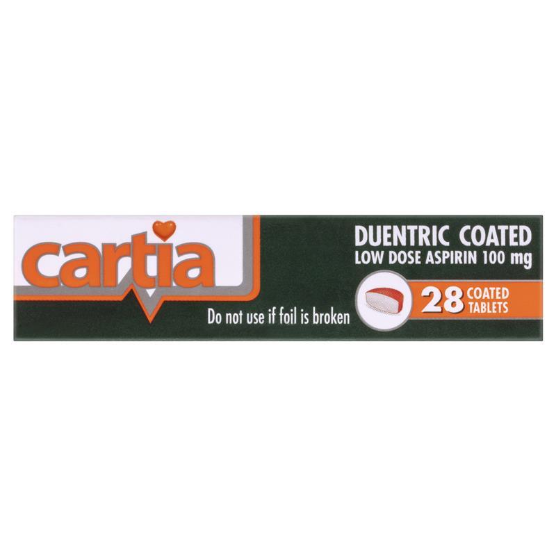 Buy Cartia 100mg Tablets 28 online at Chemist Warehouse