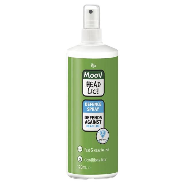 Buy Moov Head Lice Defence Spray 120Ml - Lice/Nits online at Chemist ...