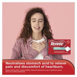 Buy Rennie Indigestion and Heartburn Relief Spearmint 24 Chewable ...