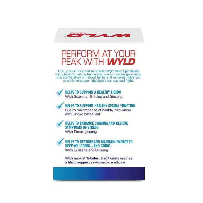 Buy Wyld For Men 60 Tablets online at Chemist Warehouse