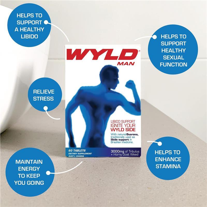 Buy Wyld For Men 60 Tablets online at Chemist Warehouse