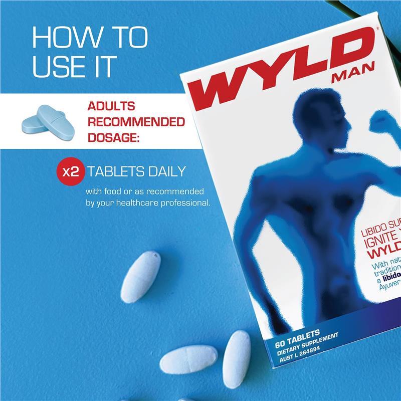 Buy Wyld For Men 60 Tablets online at Chemist Warehouse