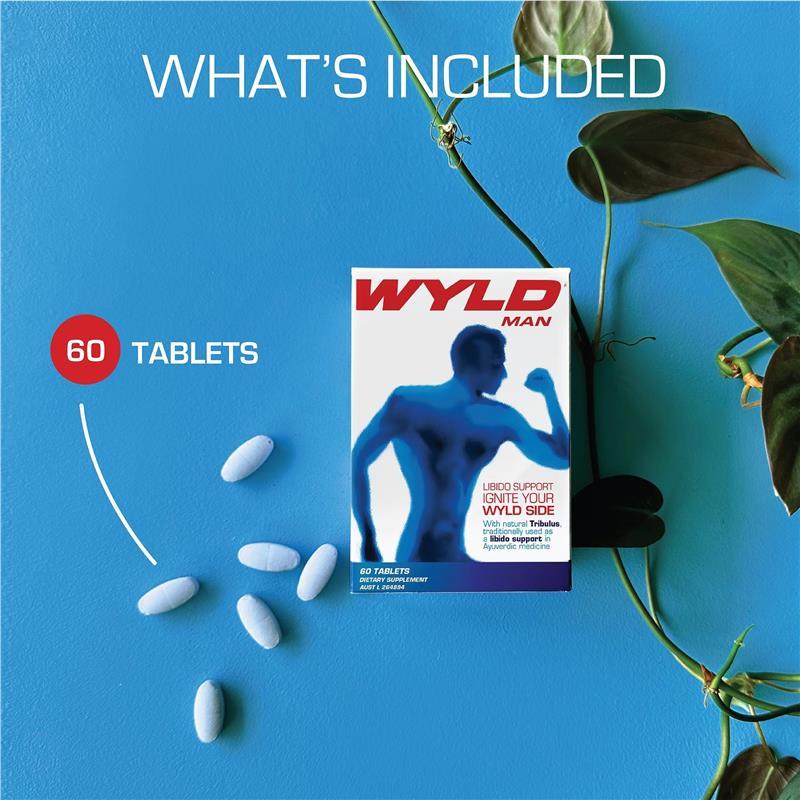 Buy Wyld For Men 60 Tablets online at Chemist Warehouse