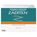 Buy Zaditen 0.025% Eye Drops Unit Dose 0.4ml 20 Single Dose Units ...