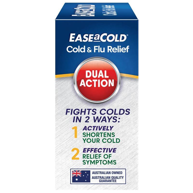 Buy Ease a Cold Cold & Flu Day & Night 24 Capsules online at Chemist ...