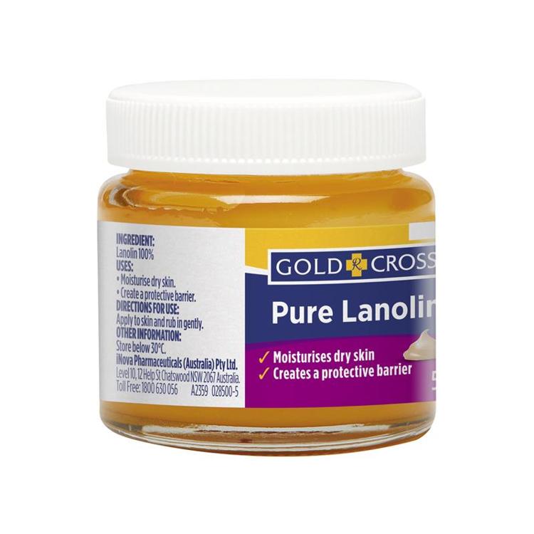 Buy Gold Cross Wool Fat Anhydrous 50g Jar online at Chemist Warehouse