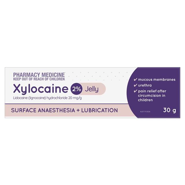Buy Xylocaine 2% Jelly 30g online at Chemist Warehouse