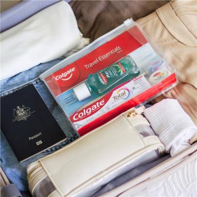 Buy Colgate Travel Essentials Toothbrush, Toothpaste, Mouthwash, Floss ...