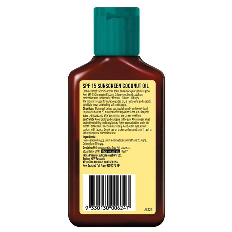 Buy Reef Coconut Oil SPF 15+ 125ml online at Chemist Warehouse