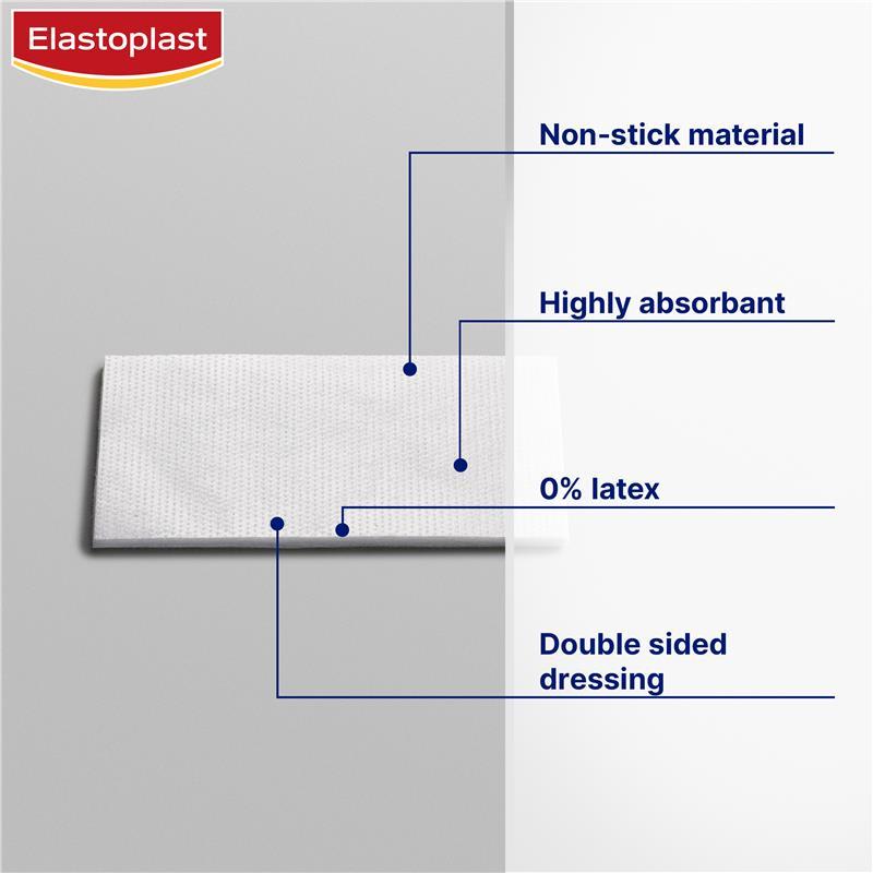 Buy Elastoplast Non-Stick Wound Dressing 7.5cm x 5cm 5 Pack online at ...