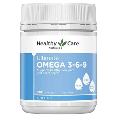 Buy Healthy Care Ultimate Omega 3-6-9 200 Capsules online at Chemist ...