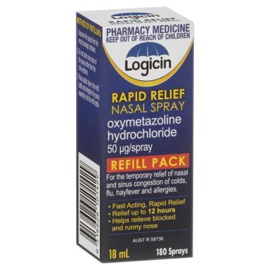 Buy Logicin Nasal Spray Refill 18mL online at Chemist Warehouse