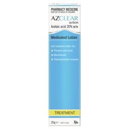 Buy Azclear Medicated Lotion 25G - Pimples & Acne online at Chemist ...