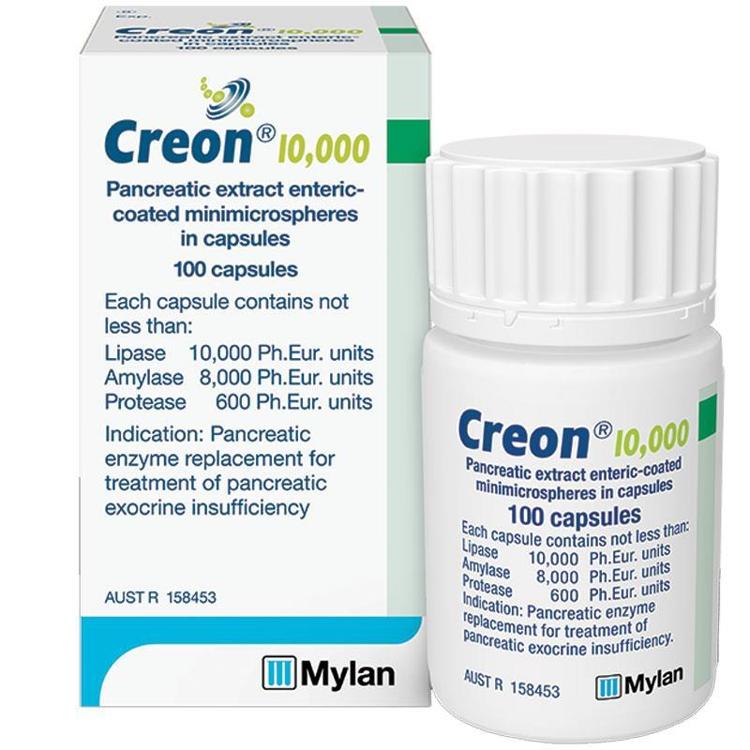 Buy Creon 10,000 Pancreatic Enzyme Capsules 100 online at Chemist Warehouse