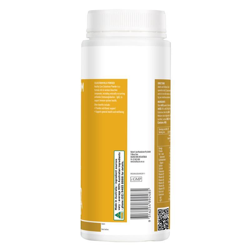 Buy Healthy Care Colostrum Powder 300g online at Chemist Warehouse