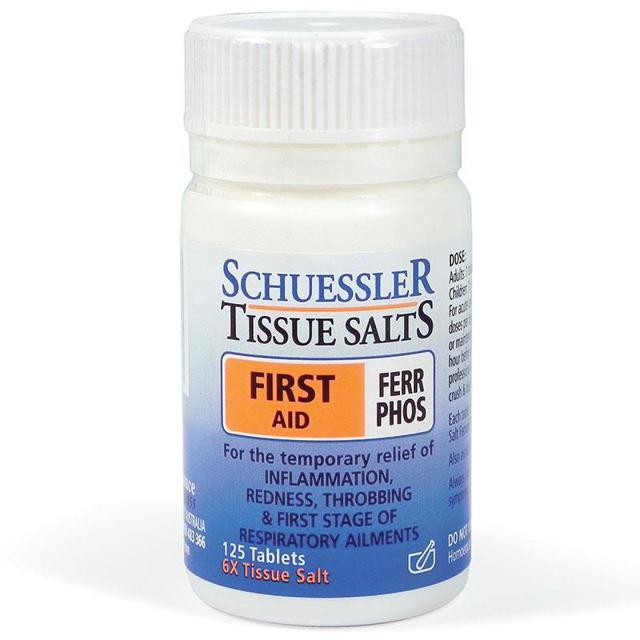 Buy Tissue Salts Ferr Phos First Aid 125 Tablets online at Chemist ...