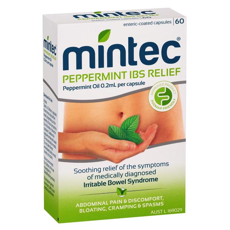 Buy Mintec Peppermint IBS Relief 60 Capsules online at Chemist Warehouse