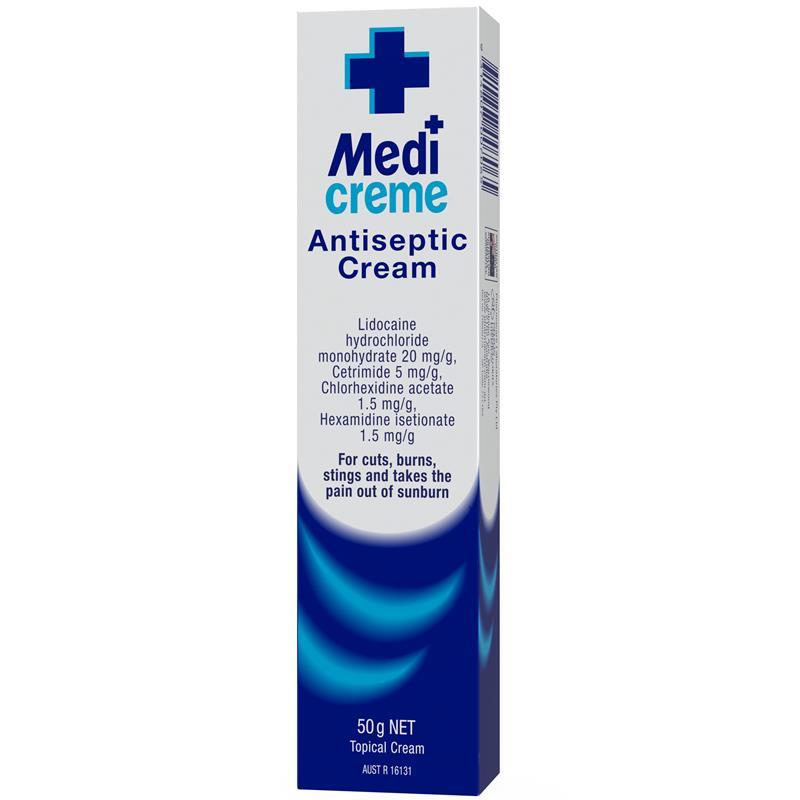 Buy Medicreme Antiseptic Cream 50g online at Chemist Warehouse