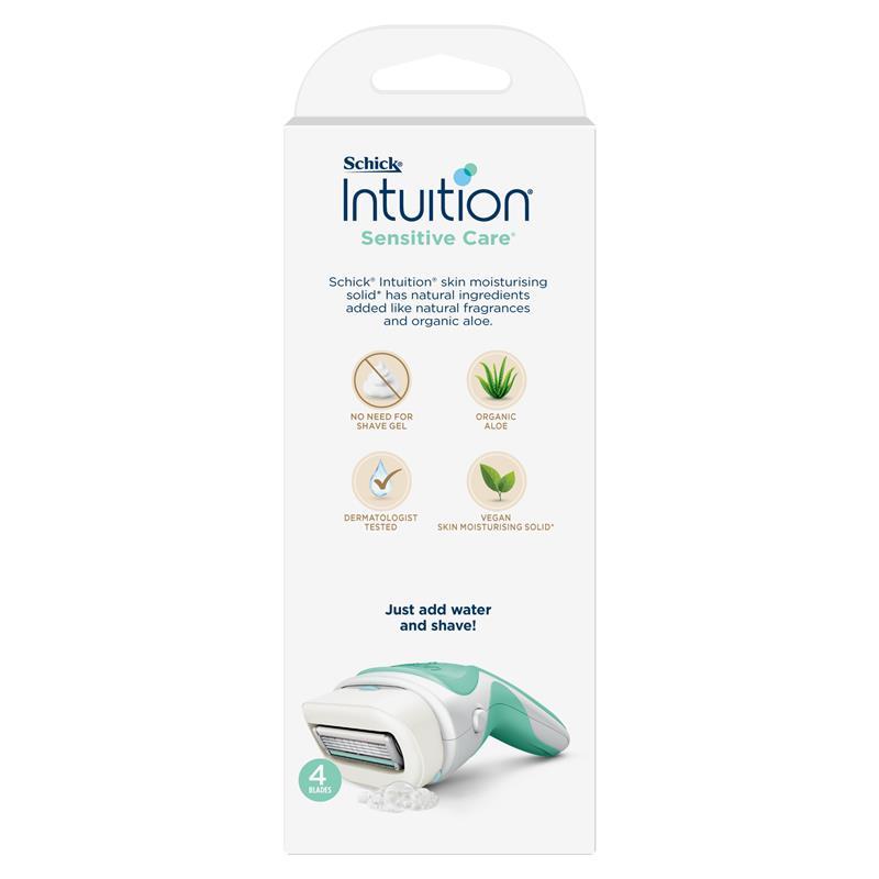 Buy Schick Intuition Naturals Sensitive Care Kit online at Chemist ...