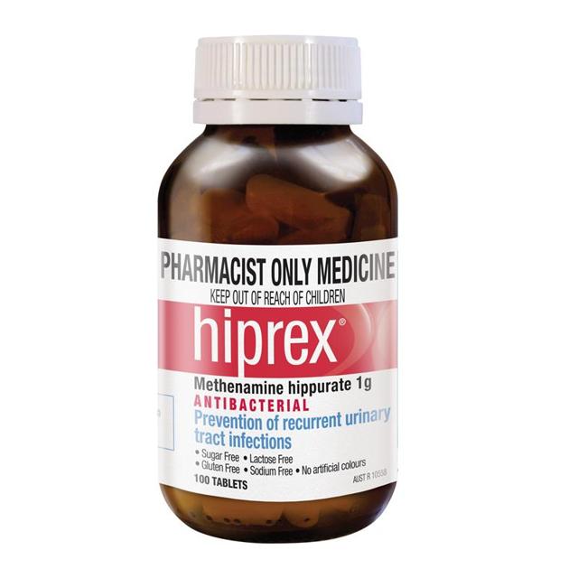 Buy Hiprex 1g Tablets 100 (S3) online at Chemist Warehouse