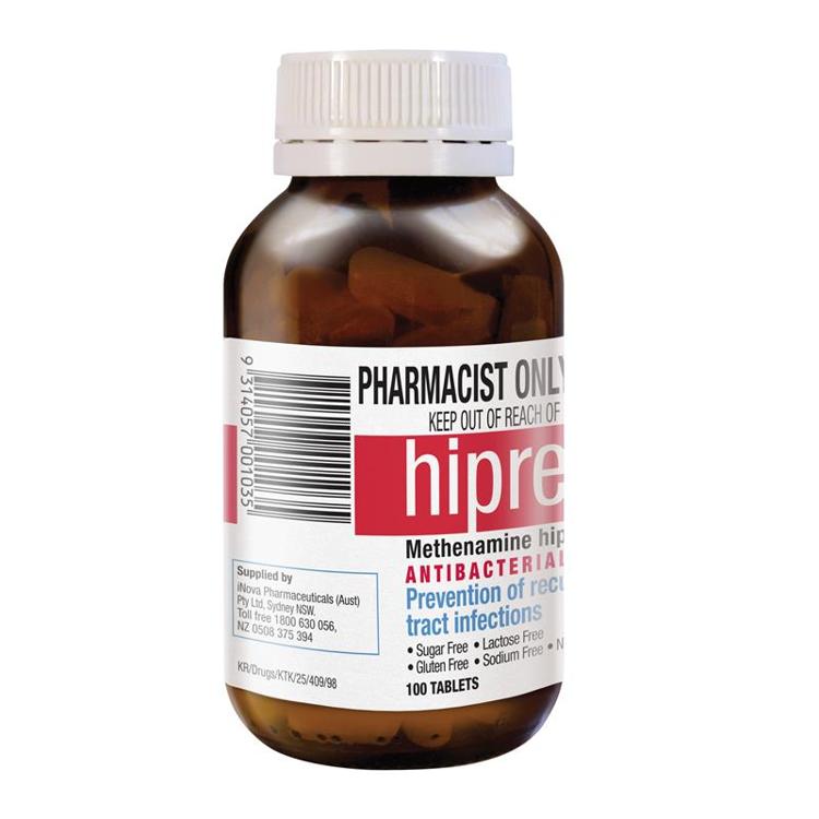 Buy Hiprex 1g Tablets 100 (S3) online at Chemist Warehouse