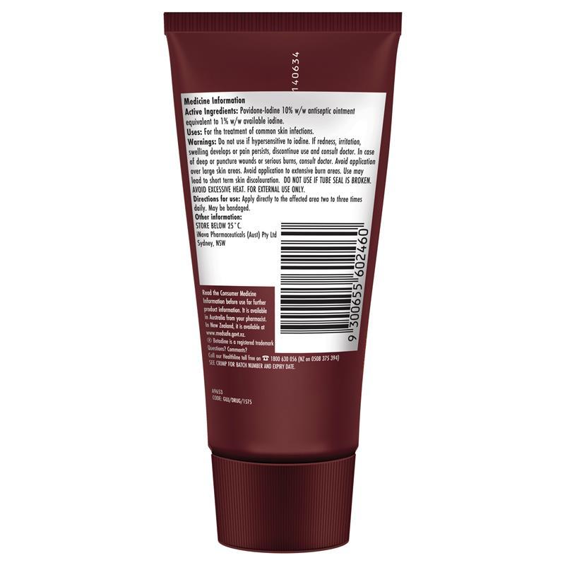 Buy Betadine Antiseptic Ointment - Antiseptic Cream - 65g online at ...