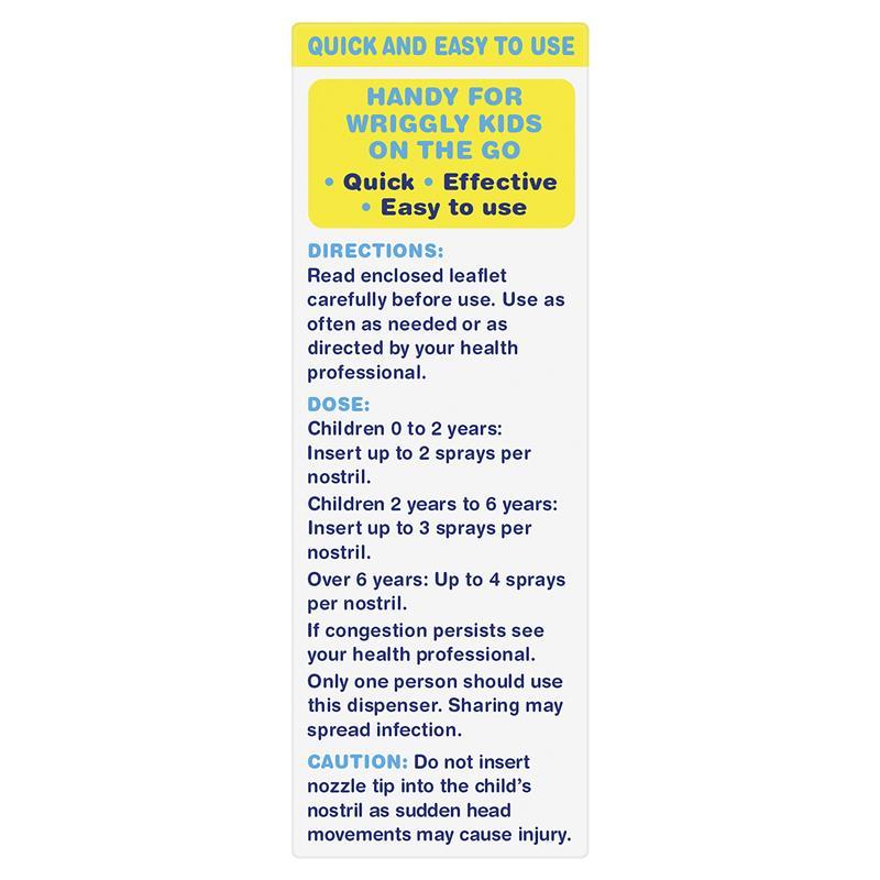 Buy FLO Kids Saline Nasal Spray 15ml online at Chemist Warehouse
