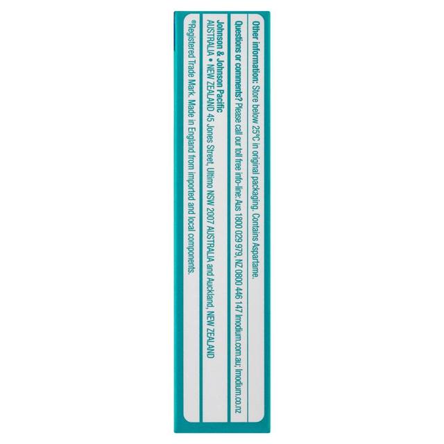 Buy Imodium Zapid Diarrhoea Tablets 6 Pack online at Chemist Warehouse