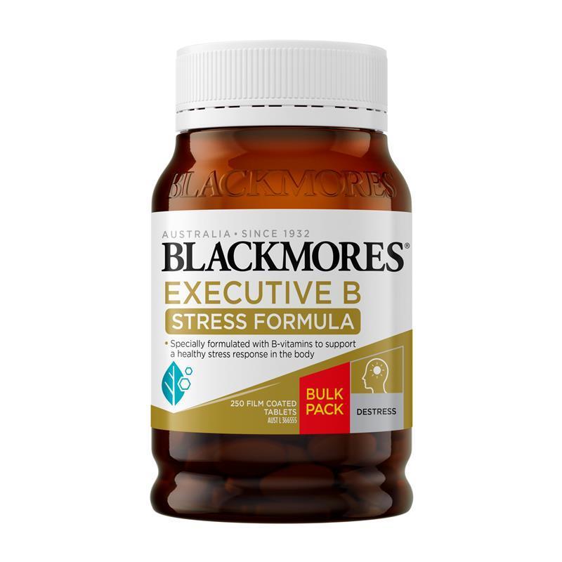 Buy Blackmores Executive B 250 Tablets Exclusive Size online at Chemist ...