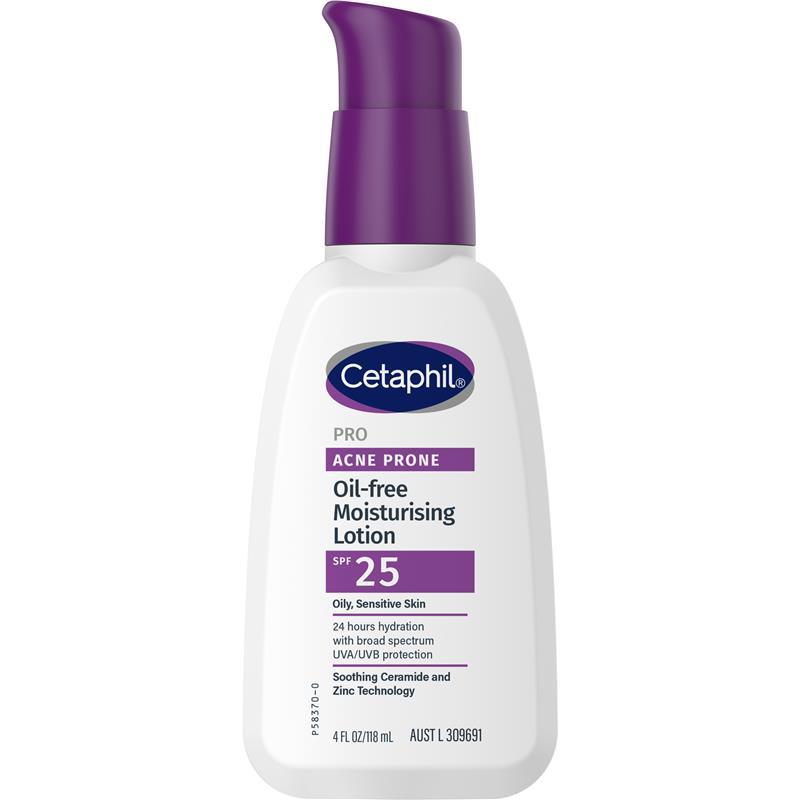 Buy Cetaphil Pro Acne Prone Oil Free Facial Moisturising Lotion SPF 25 ...