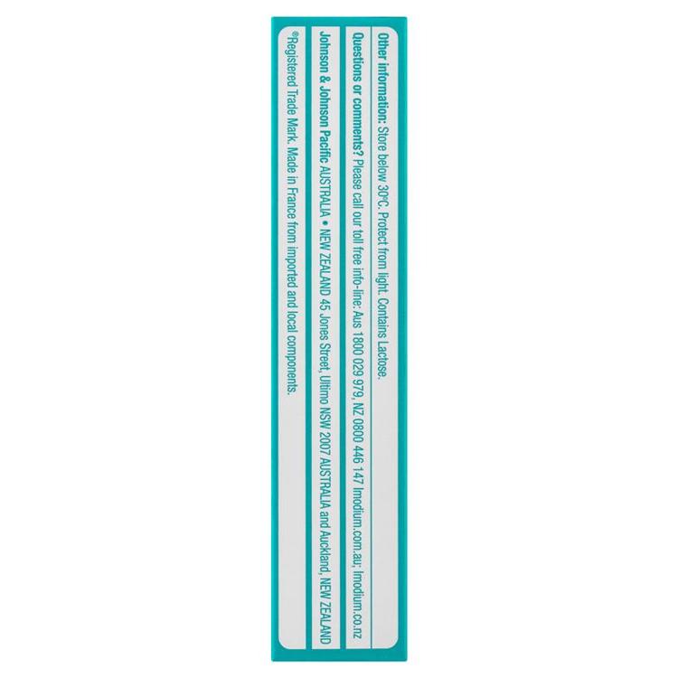 Buy Imodium Diarrhoea Capsules 20 Pack online at Chemist Warehouse