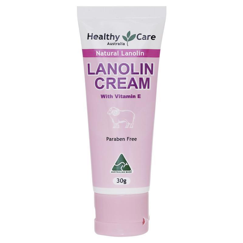 Buy Healthy Care All Natural Lanolin Cream Tube 30g online at Chemist ...