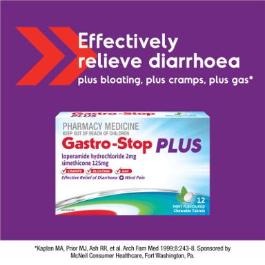 Buy GastroStop Plus Chewable Tablets 12 online at Chemist Warehouse