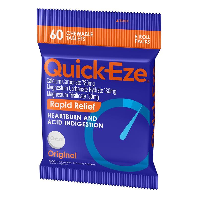 Buy Quick Eze Original Tablets Multi Pack online at Chemist Warehouse