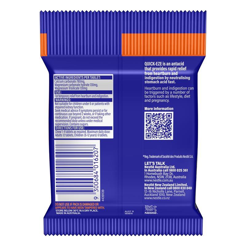 Buy Quick Eze Original Tablets Multi Pack online at Chemist Warehouse
