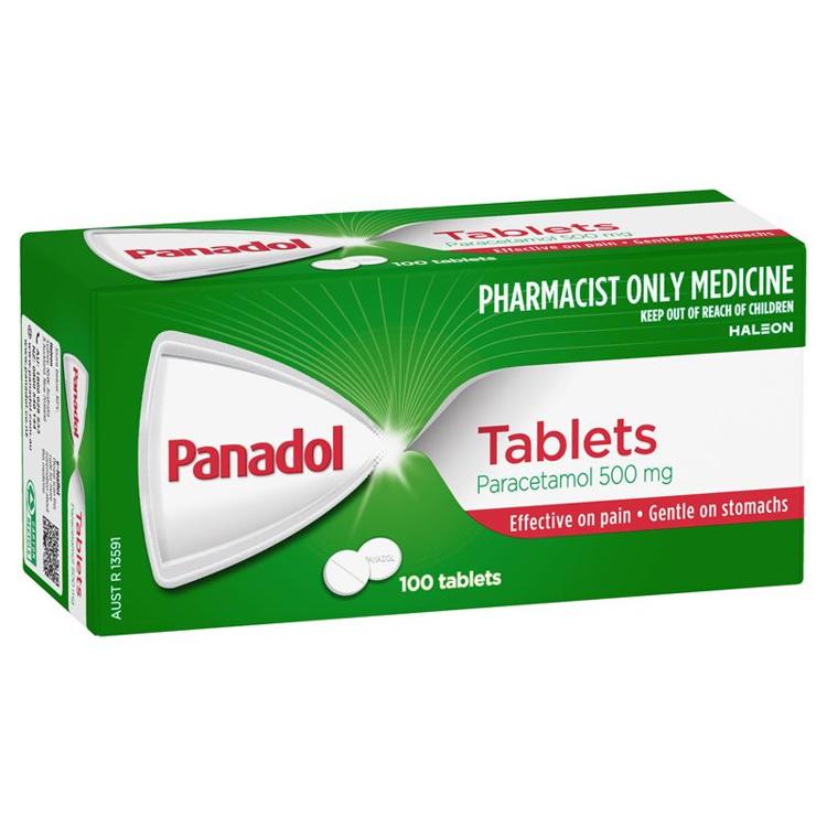 Buy Panadol Paracetamol Pain Relief 100 Tablets online at Chemist Warehouse