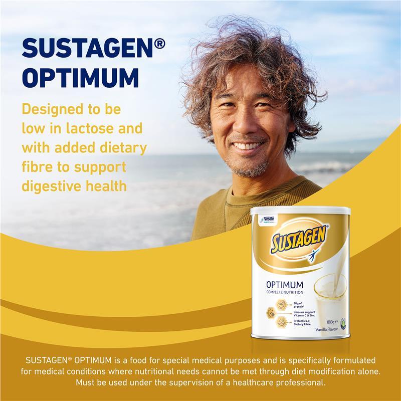 Buy Sustagen Optimum Nutritional Supplement Powder with Probiotics 800g ...