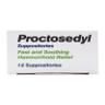 Buy Proctosedyl Haemorrhoids Relief Suppositories 12 Pack online at ...