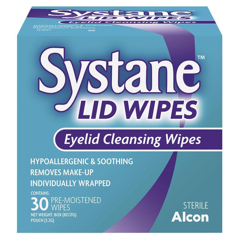 Buy Systane Lid Wipes 30 Pack online at Chemist Warehouse