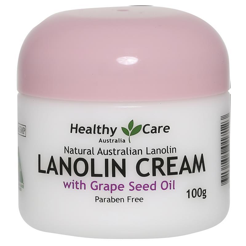 Buy Healthy Care Lanolin Cream With Grape Seed 100g online at Chemist ...