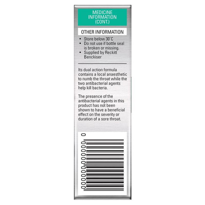 Buy Strepsils Plus Sore Throat Numbing Spray Pain Relief online at ...
