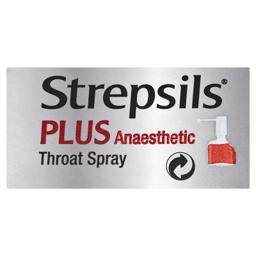 Buy Strepsils Plus Sore Throat Numbing Spray Pain Relief online at ...