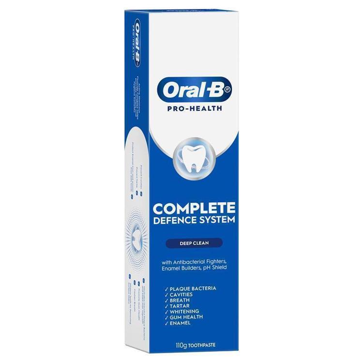 Buy Oral B Toothpaste Pro Health Advanced Deep Clean 110g online at ...