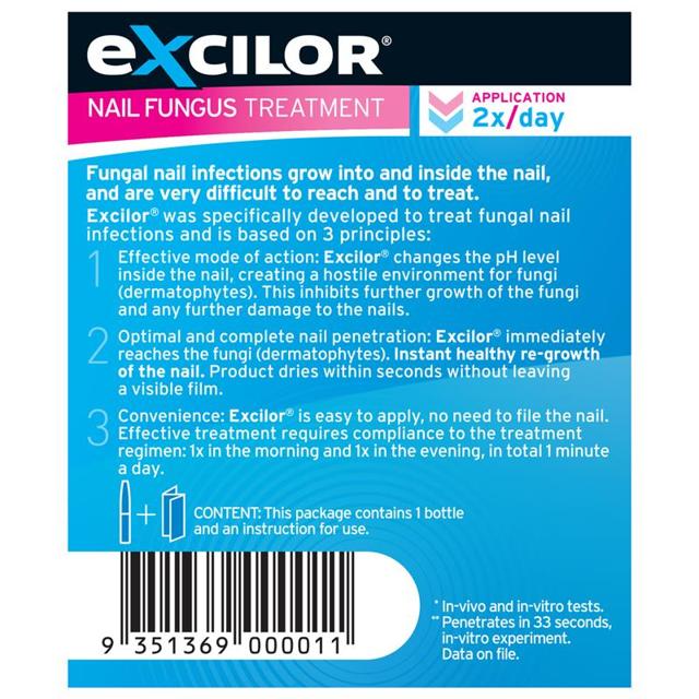 Buy Excilor Fungal Nail Solution 3.3ml online at Chemist Warehouse