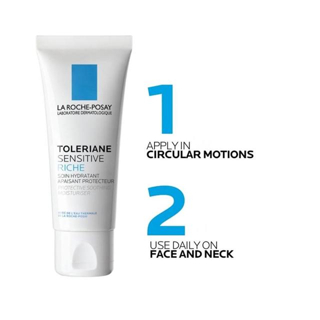 Buy La Roche-Posay Toleriane Sensitive Riche Facial Moisturiser 40ml ...