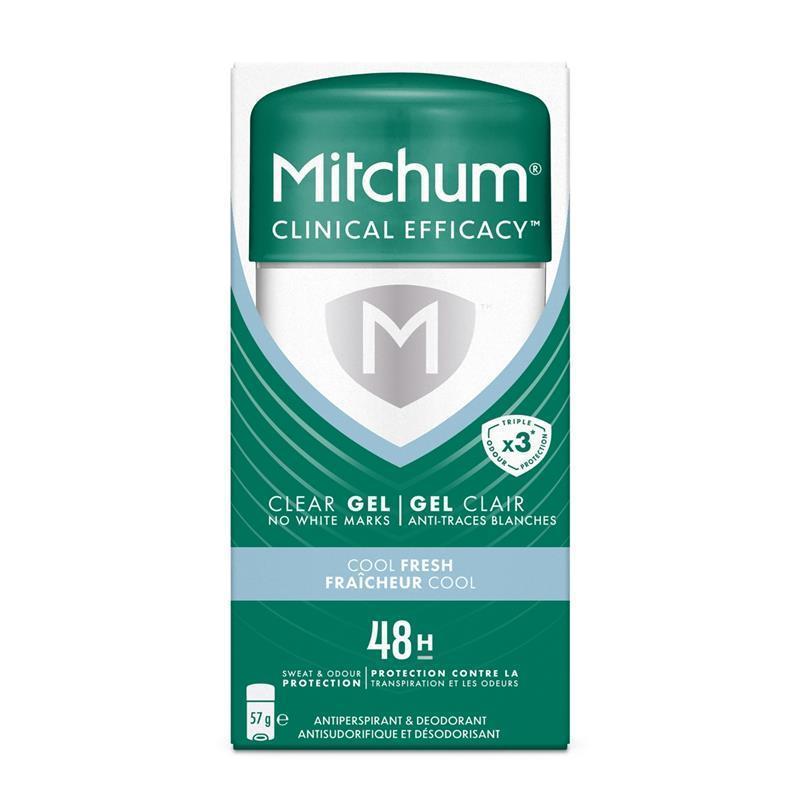 Buy Mitchum for Men Clinical Deodorant Gel Cool Fresh 57g online at ...