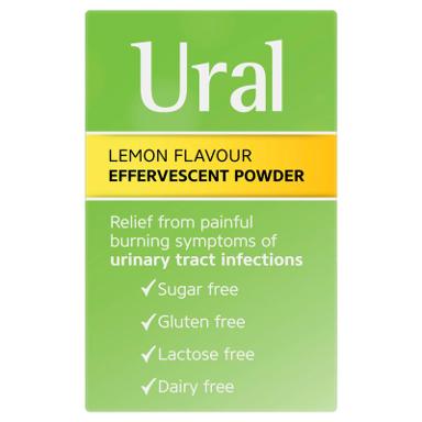Buy Ural Effervescent Powder Lemon 28 Sachets online at Chemist Warehouse