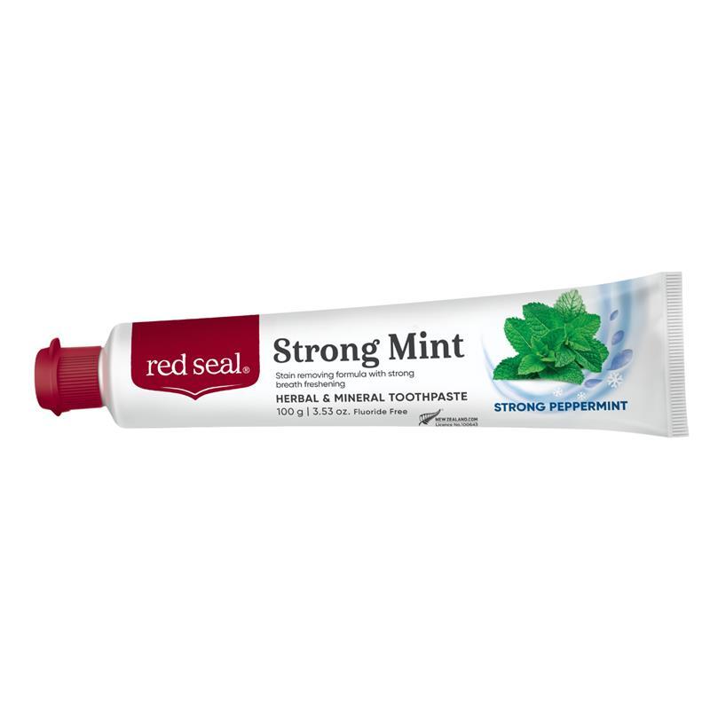 Buy Red Seal Toothpaste Strong Mint 100g online at Chemist Warehouse